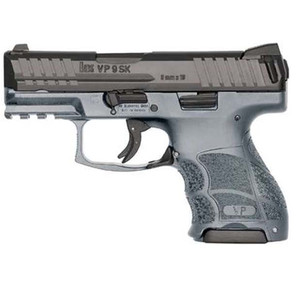 Heckler & Koch HK VP9SK GREY Subcompact 2x10rd 9mm 3.39" 8100009 - Semi ...